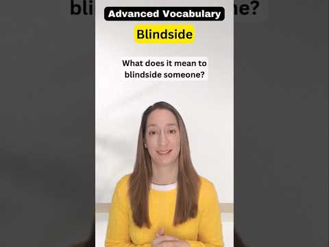 Blindside - Advanced English Vocabulary