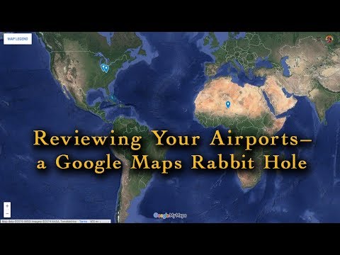 Reviewing Some Airports-- A Google Maps Rabbit Hole