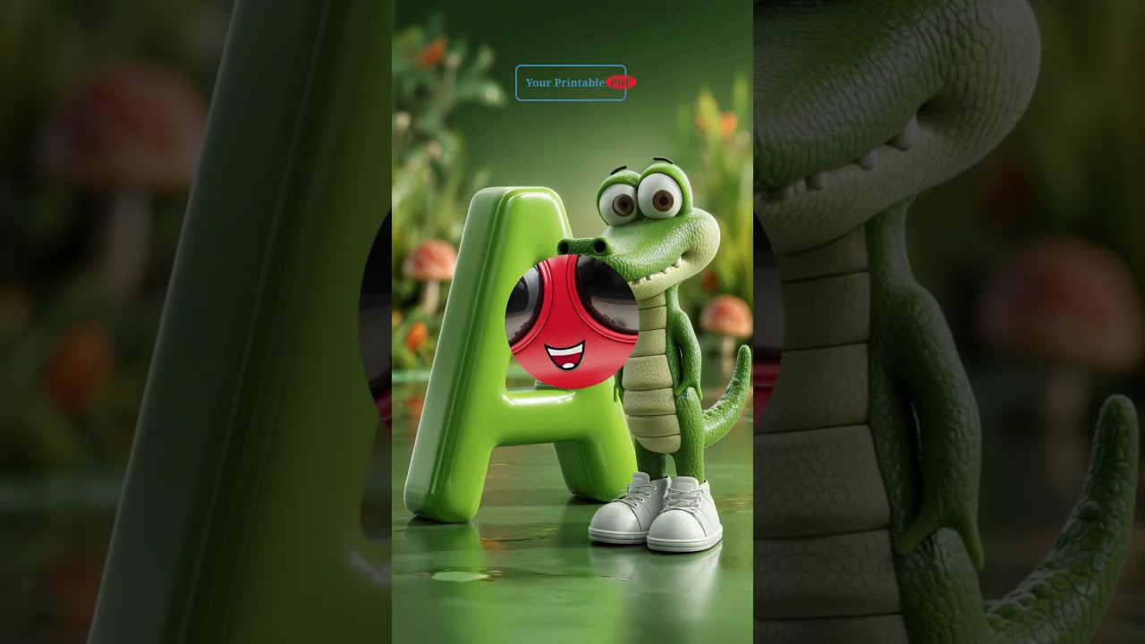 Letter A Song for Kids | A is for Apple, Ant, Astronaut & More! + Free Printable