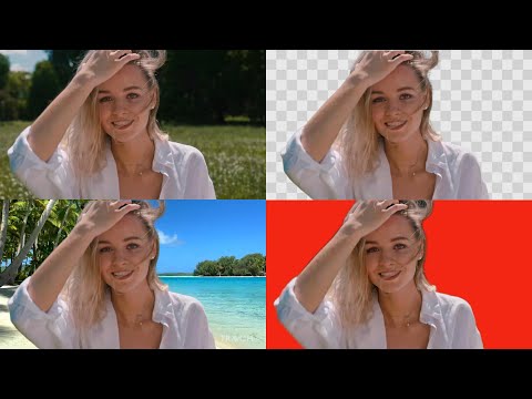 How to Change Video Background | How to Remove Background of a Video
