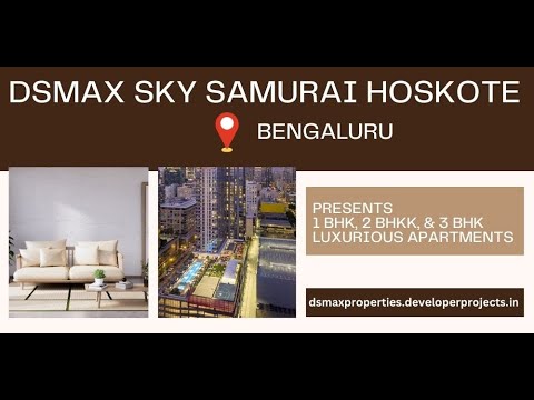 DS Max Sky Samurai Soukya Road, Whitefield, Bangalore | Price List & Brochure, Floor Plan ...