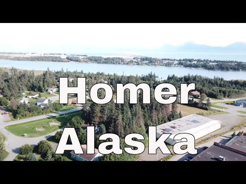 Drone Homer, Alaska | Kachemak Bay | Alaska's Kenai Peninsula