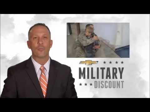 Phillips Chevrolet of Lansing - Millitary Appreciation Month