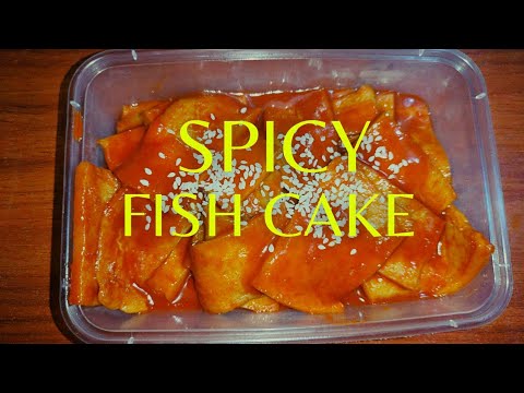 how to cook spicy fish cake | korean fish cake | Easy recipe