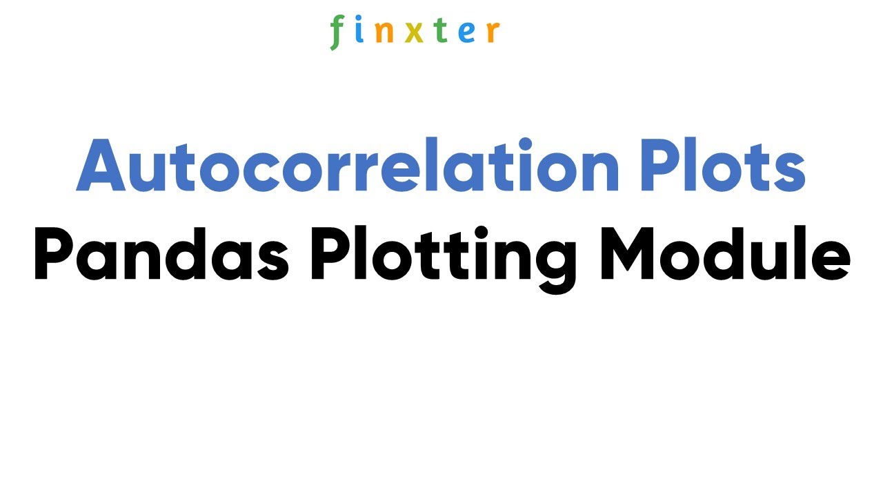 Autocorrelation Plots using Pandas Plotting Module