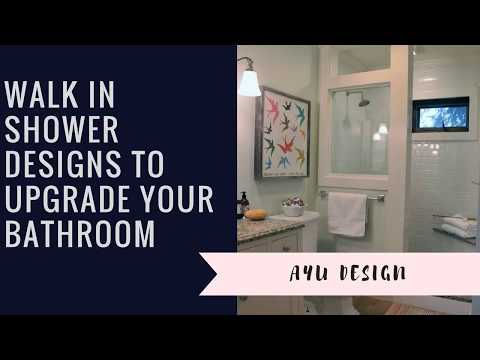 Walk In Shower Design To Upgrade Your Bathroom