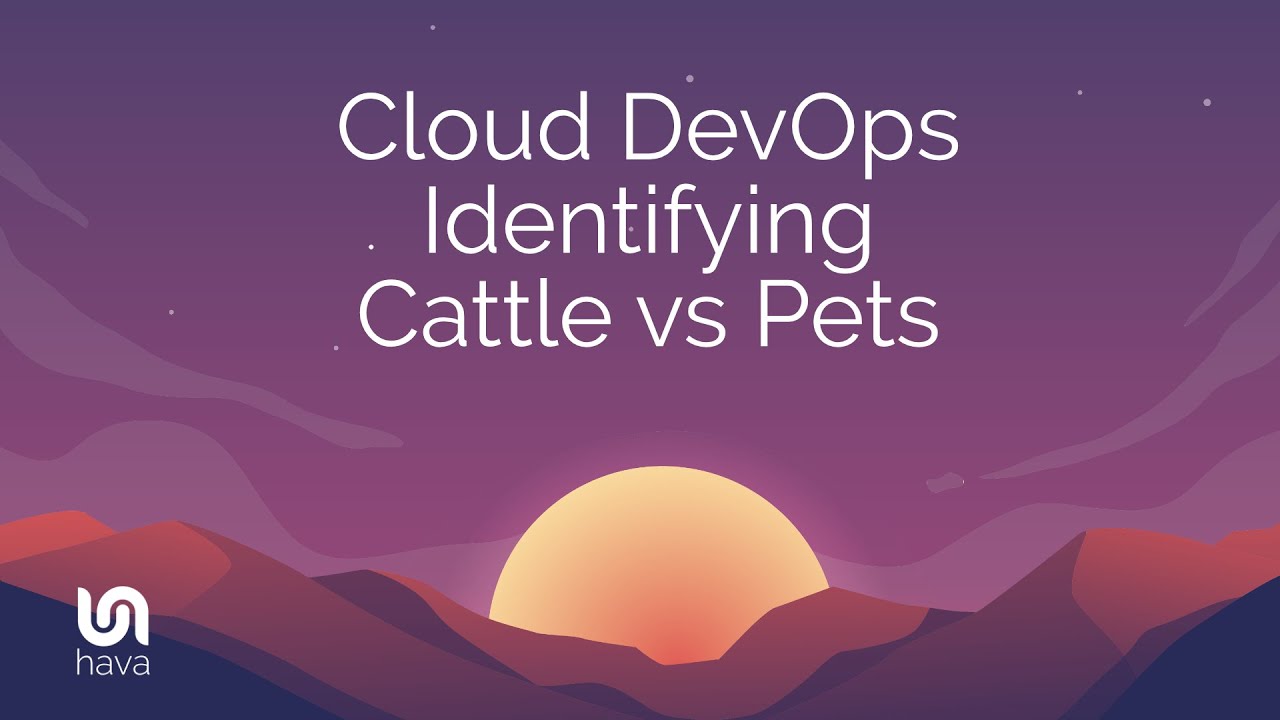 Pets v Cattle in DevOps