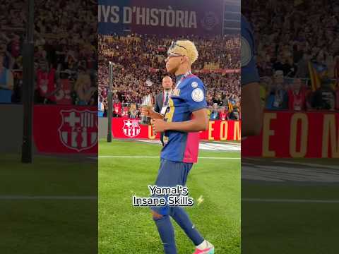 Skill ????⚡️ Talent of Lamine yamal #footballshorts #yamal #ballondor