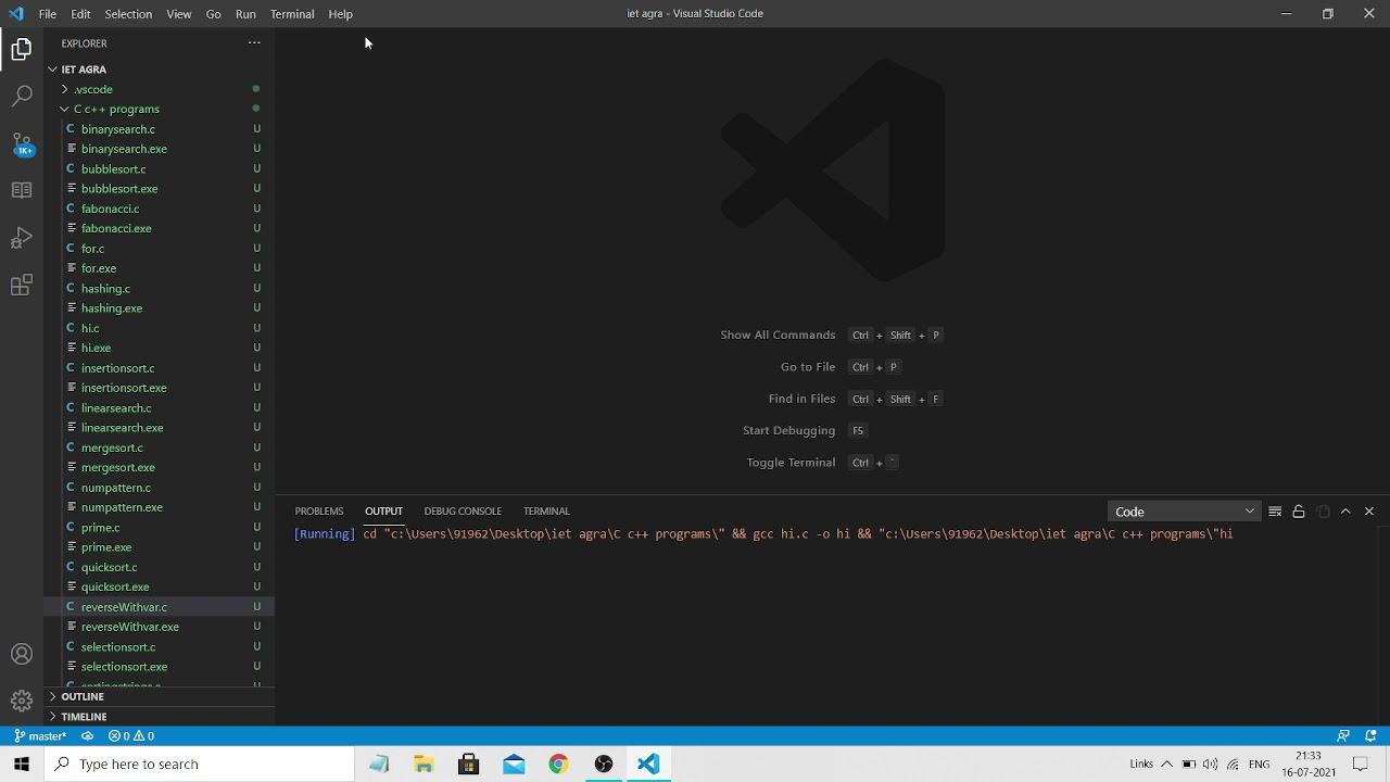 VS CODE | CODE ALREADY RUNNING | Problem | code runner not working |HINDI| //COMBUG//