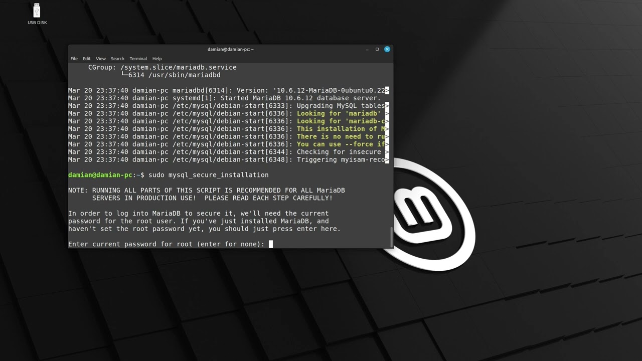Installing and Testing MariaDB on Linux Mint/Ubuntu