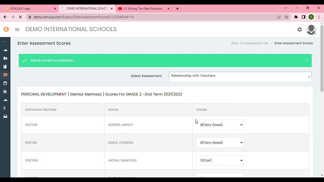 SCHULUP Teachers  Guide