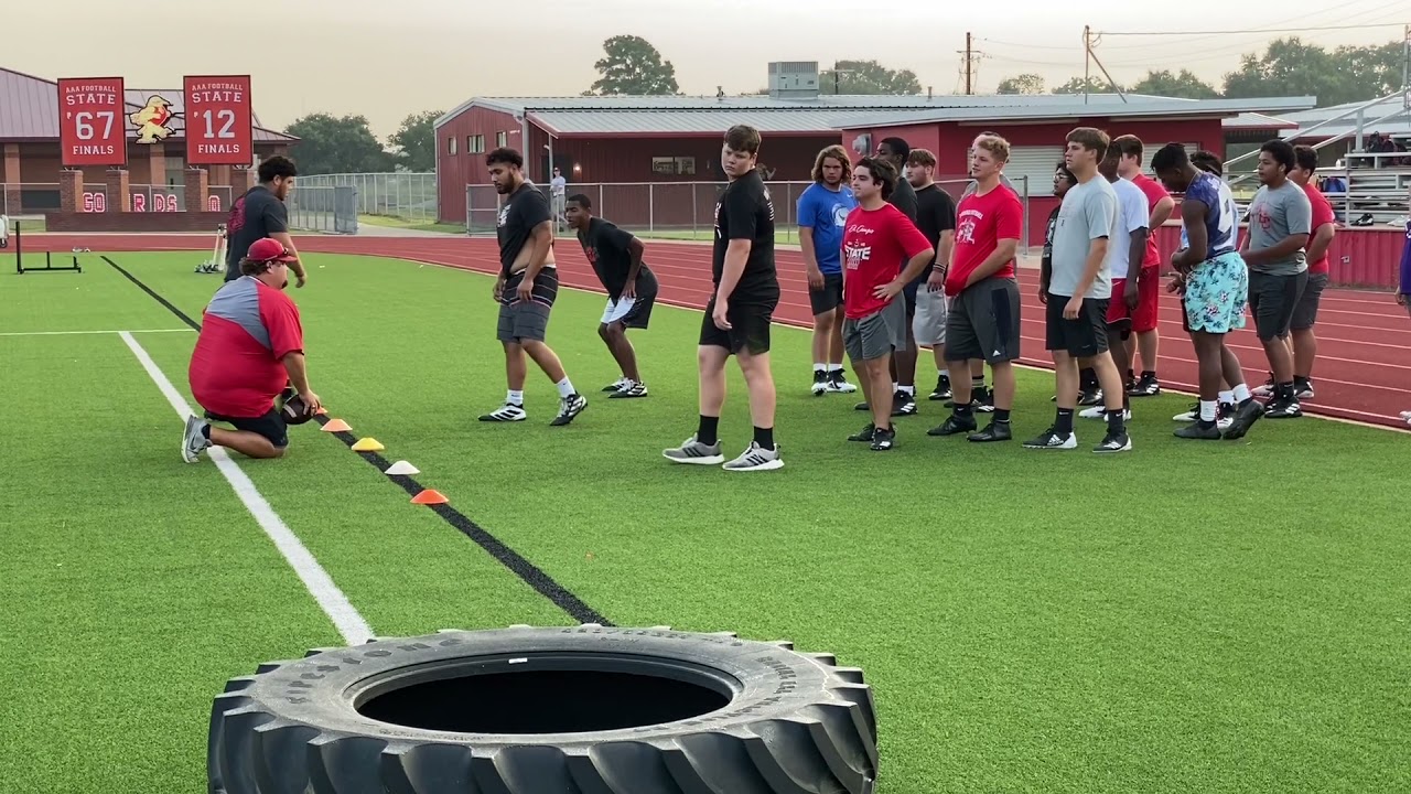 El Campo Ricebirds final workouts
