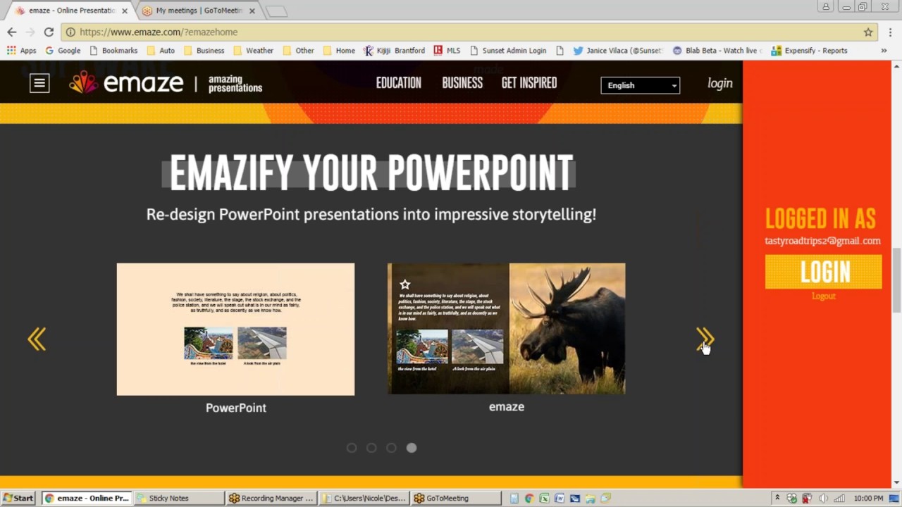 EMAZE com   Emazify your PowerPoint