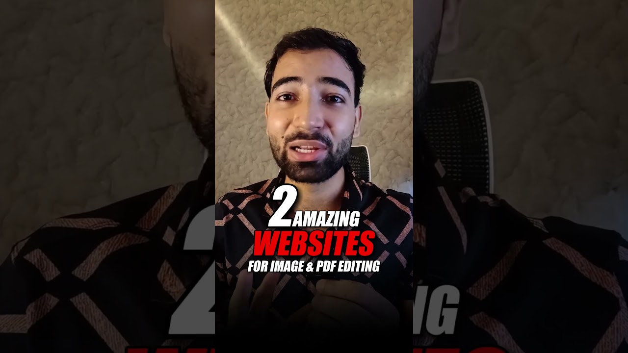 2 BEST WEBSITES FOR IMAGE AND PDF EDITING