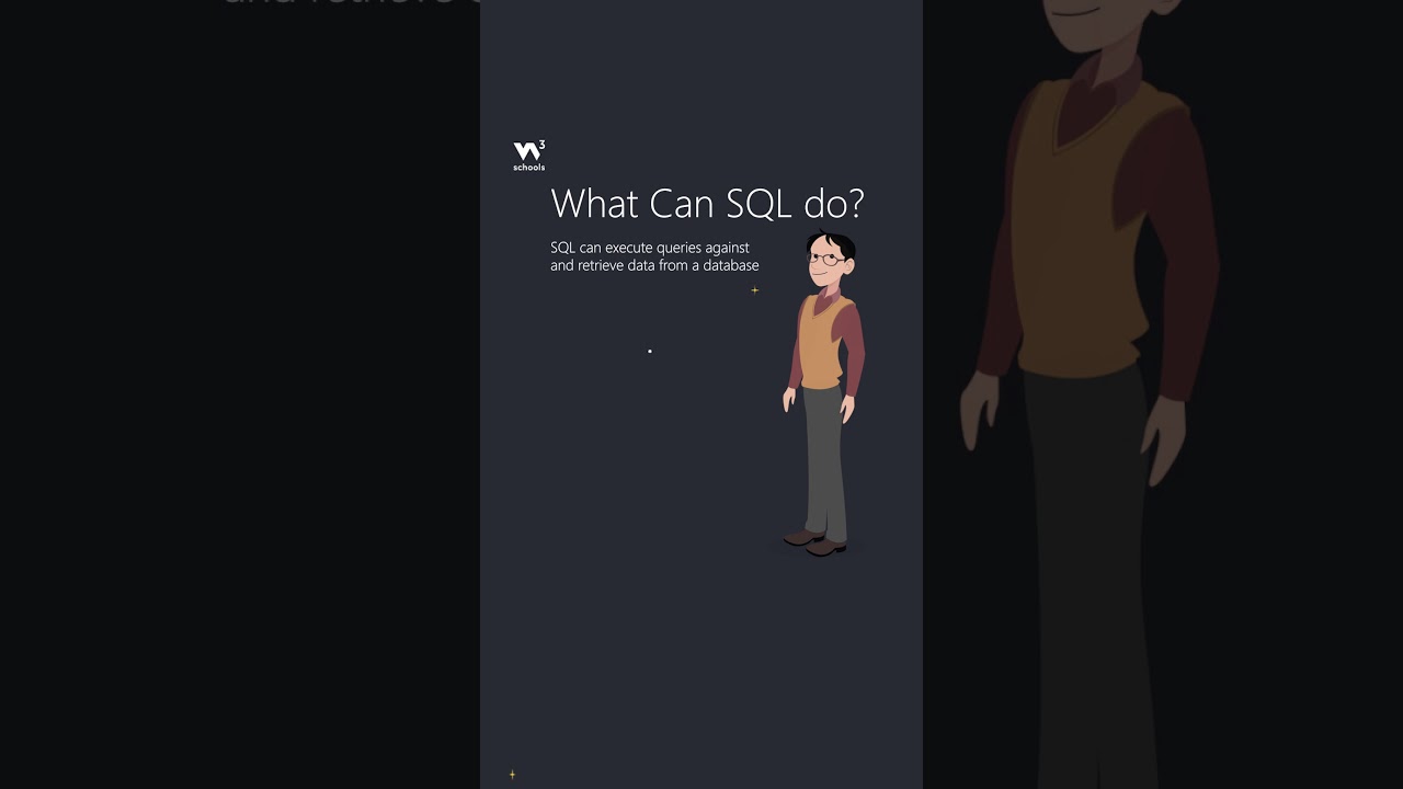 SQL Introduction - Part 2 - What can SQL do? #sql #programming #w3schools