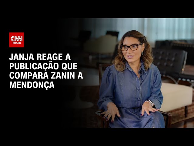 Janja diz que meme comparando Zanin e Mendonça é “um tantinho de ...