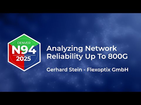 Analyzing Network Reliability up to 800G