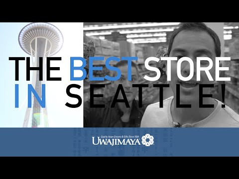 My Favorite Seattle Grocery Store... Uwajimaya (Japanese Food)- BenjiManTV