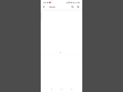install Ubuntu in Android app