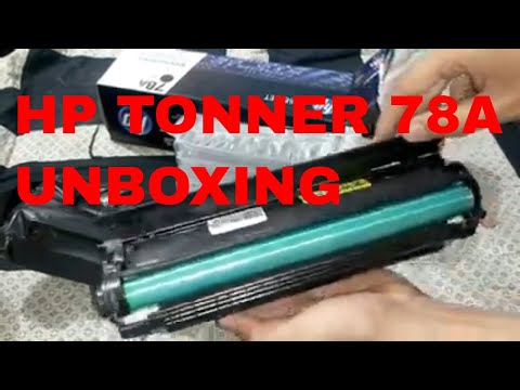HP cartridge 78A unboxing | HP Tonner | Laserjet Printer Cartridge