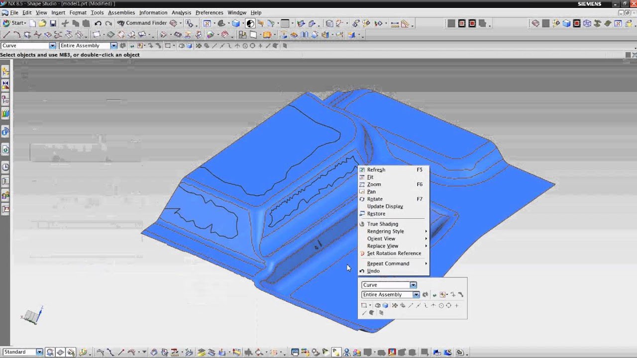 NX Fit Surface Shape Studio