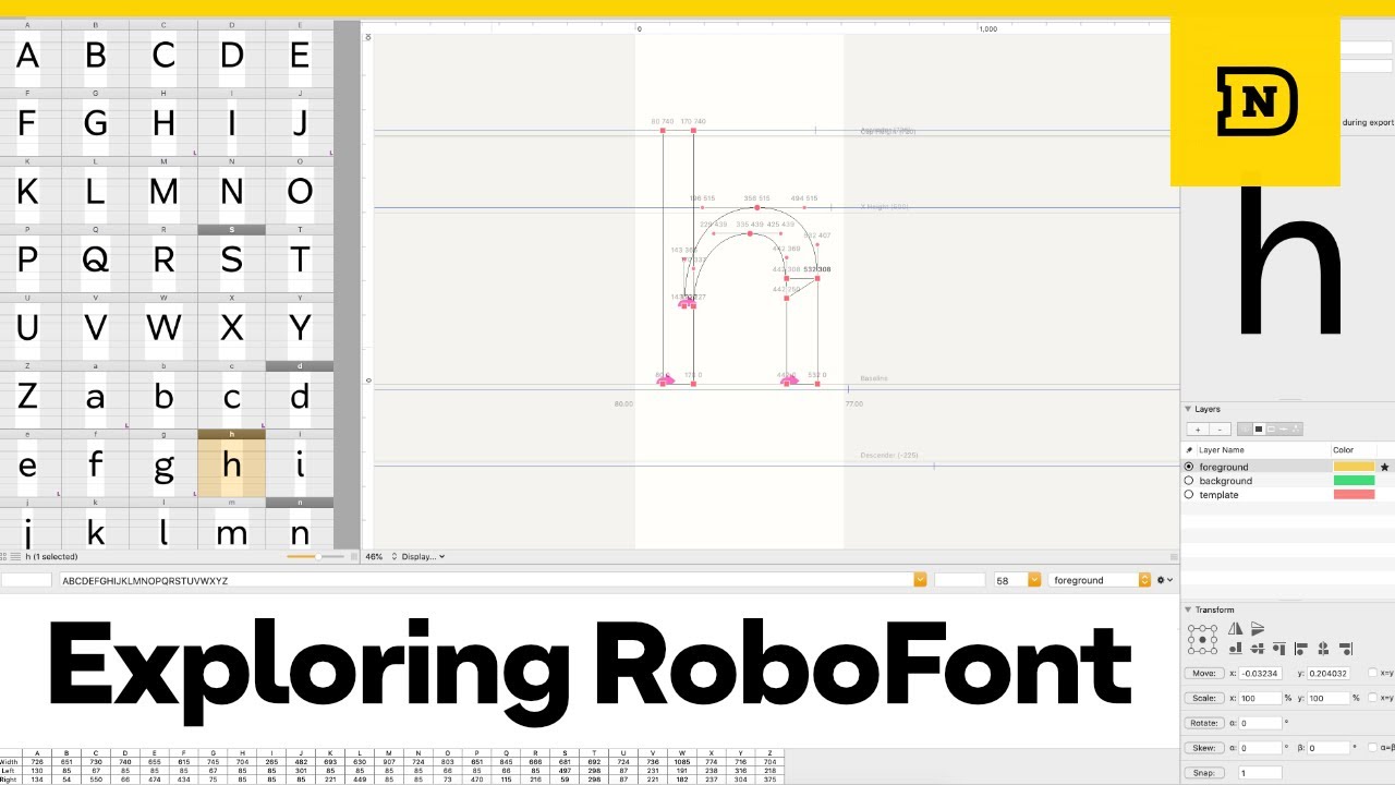 Exploring RoboFont