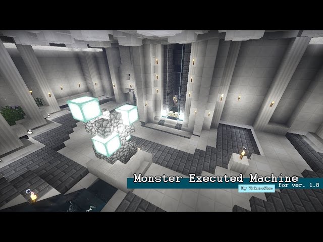Monster Executed Machine+ Tutorial Minecraft Map