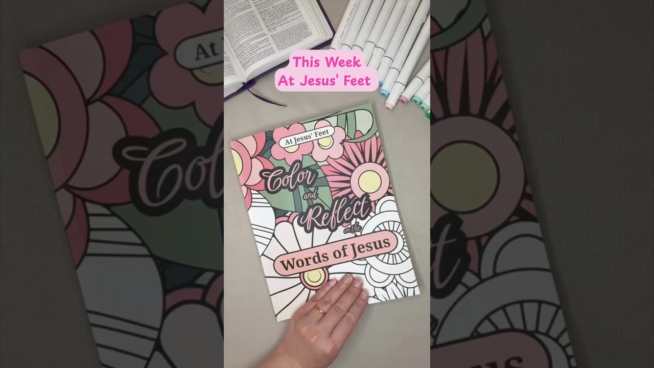 Here is a flip through of my completed coloring pages for the past week.