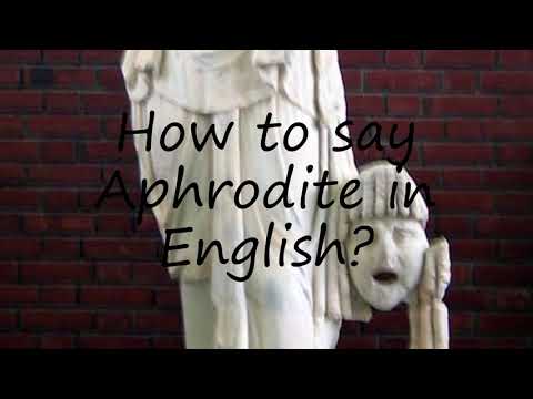 How to pronounce Aphrodite?