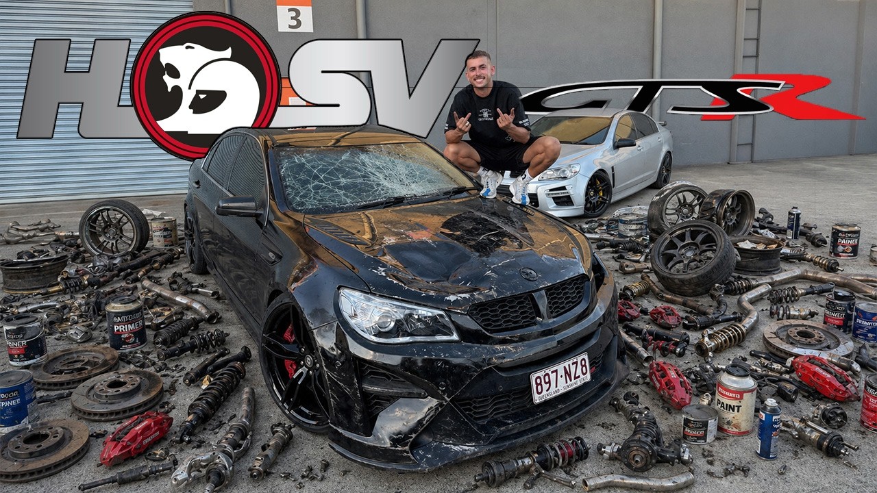 HOW TO BUILD A HSV GTSR - EPISODE 1 WHEELS BRAKES & BODYKIT