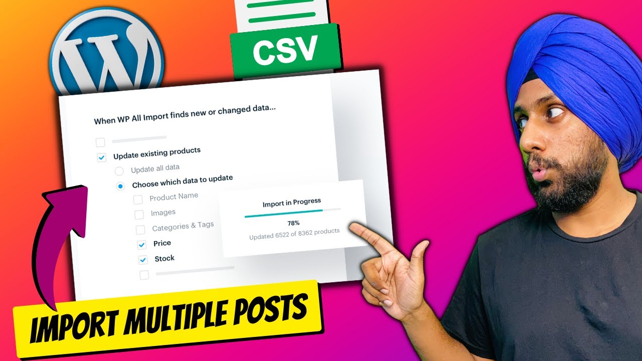 How to Import Multiple Posts (or Pages) in WordPress | WordPress Tutorials