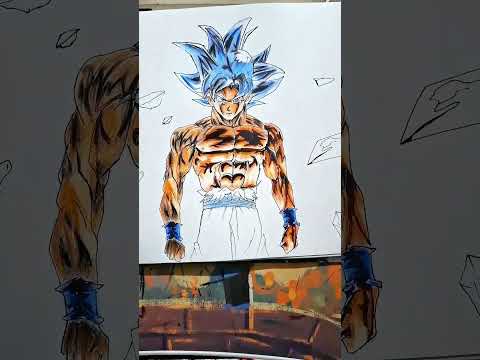 Part-2🔥 Goku drawing#||anime#drawing#RajivArtworks#like and subscribe❤️