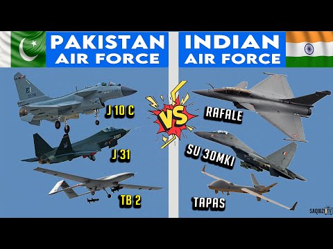 Pakistan Air Force vs Indian Air Force Current and Future Aircrafts 2024 | PAF VS IAF