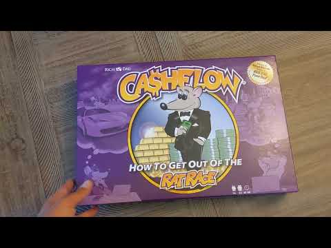 UNBOXING Rich Dad CASHFLOW Board Game (New Edition) with Exclusive Bonus Strategy Guide