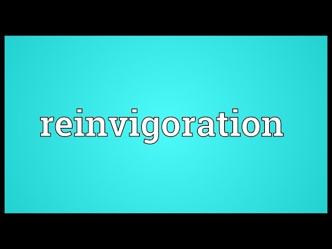 Reinvigoration Meaning