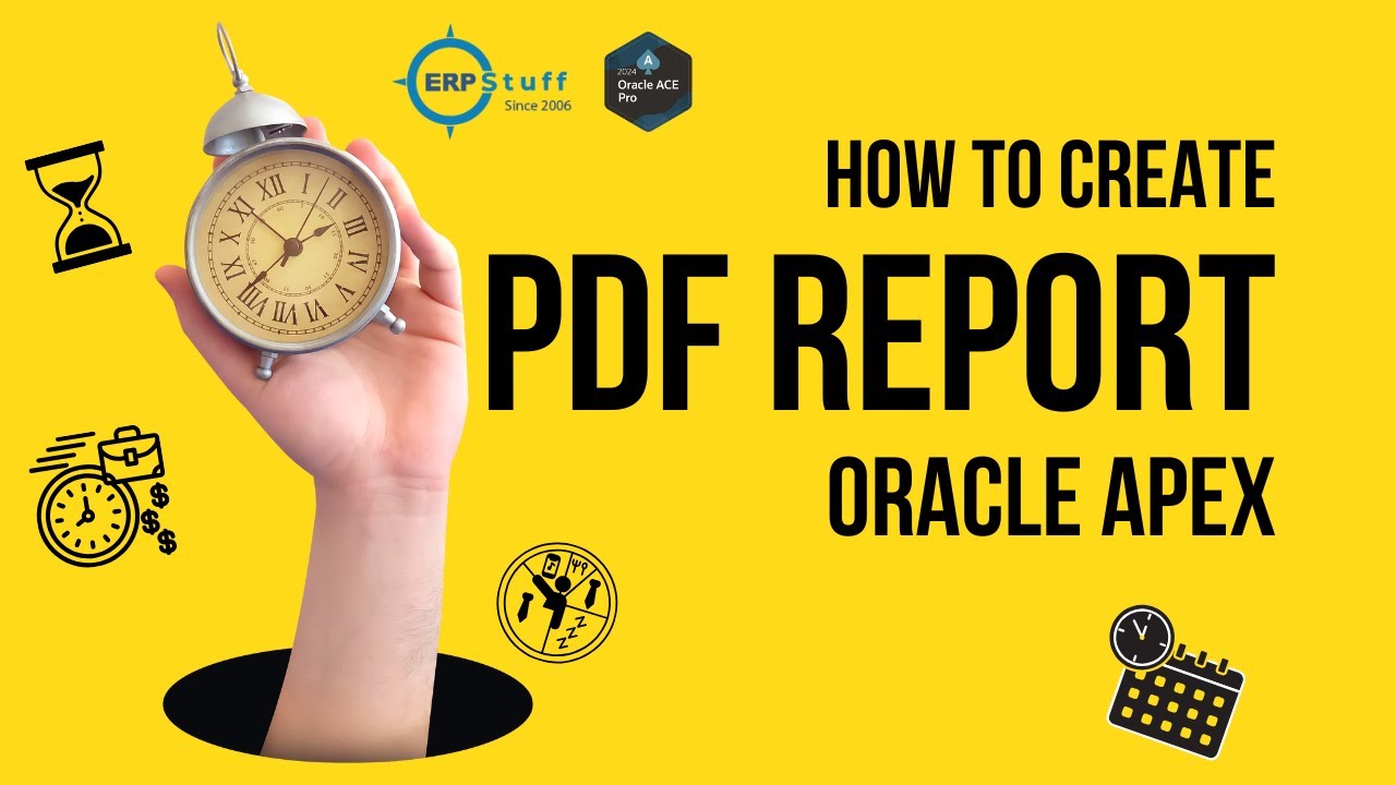 PDF Reports in Oracle APEX using jsPDF – Simple, Matrix & Master-Detail Source Code Included