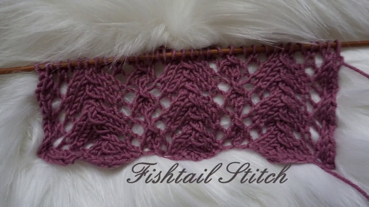 Fishtail Stitch | Lace Pattern