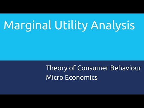 What is Marginal Utility Analysis - Theory of Consumer Behaviour, CBSE ...
