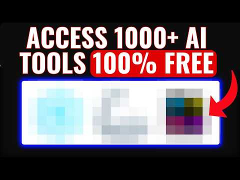 These Websites Let You Access 1000s of AI Tools FOR FREE (No Costs OR Limits)