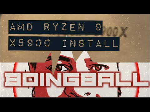 AMD Ryzen 9 5900x / MSI Tomahawk X570 install and test