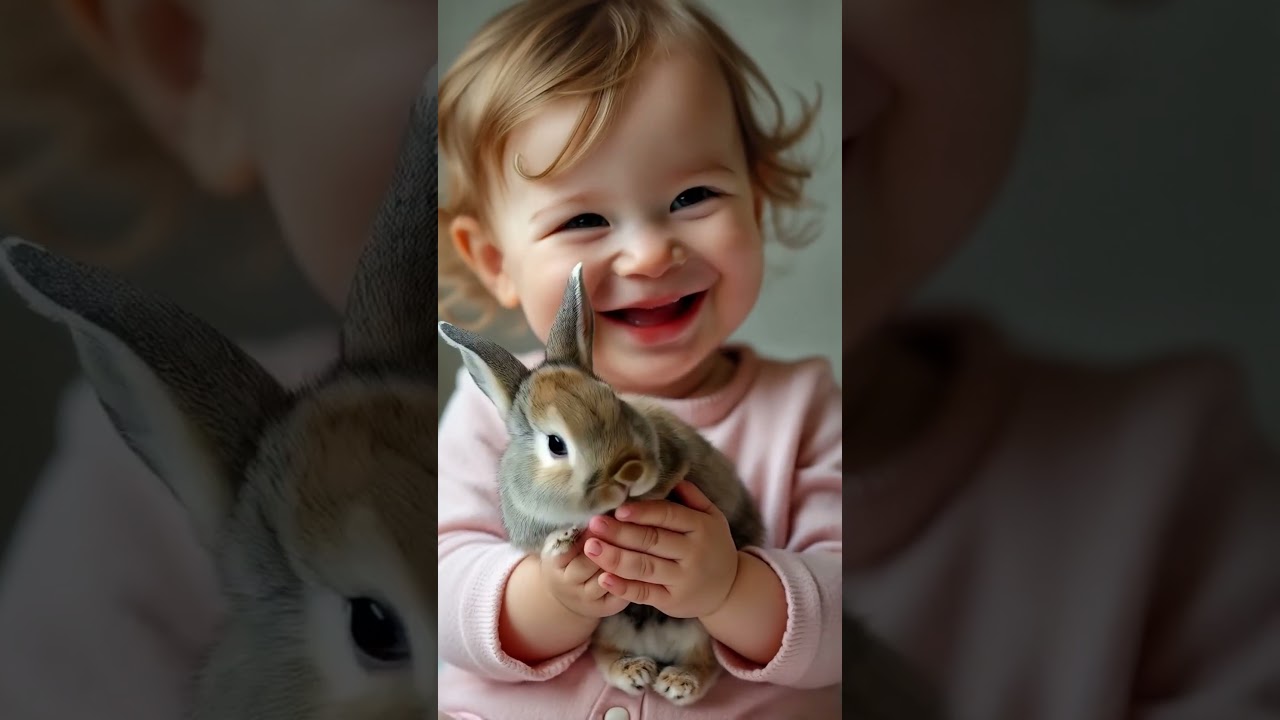 BABY's interact with cute BABY animals 😍🥰🥰 #baby #cutebaby #animals #fyp #babyshorts