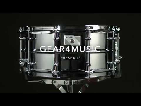 WorldMax 14'' x 6.5'' Beaded Chrome Over Steel Snare, Chrome | Gear4music demo