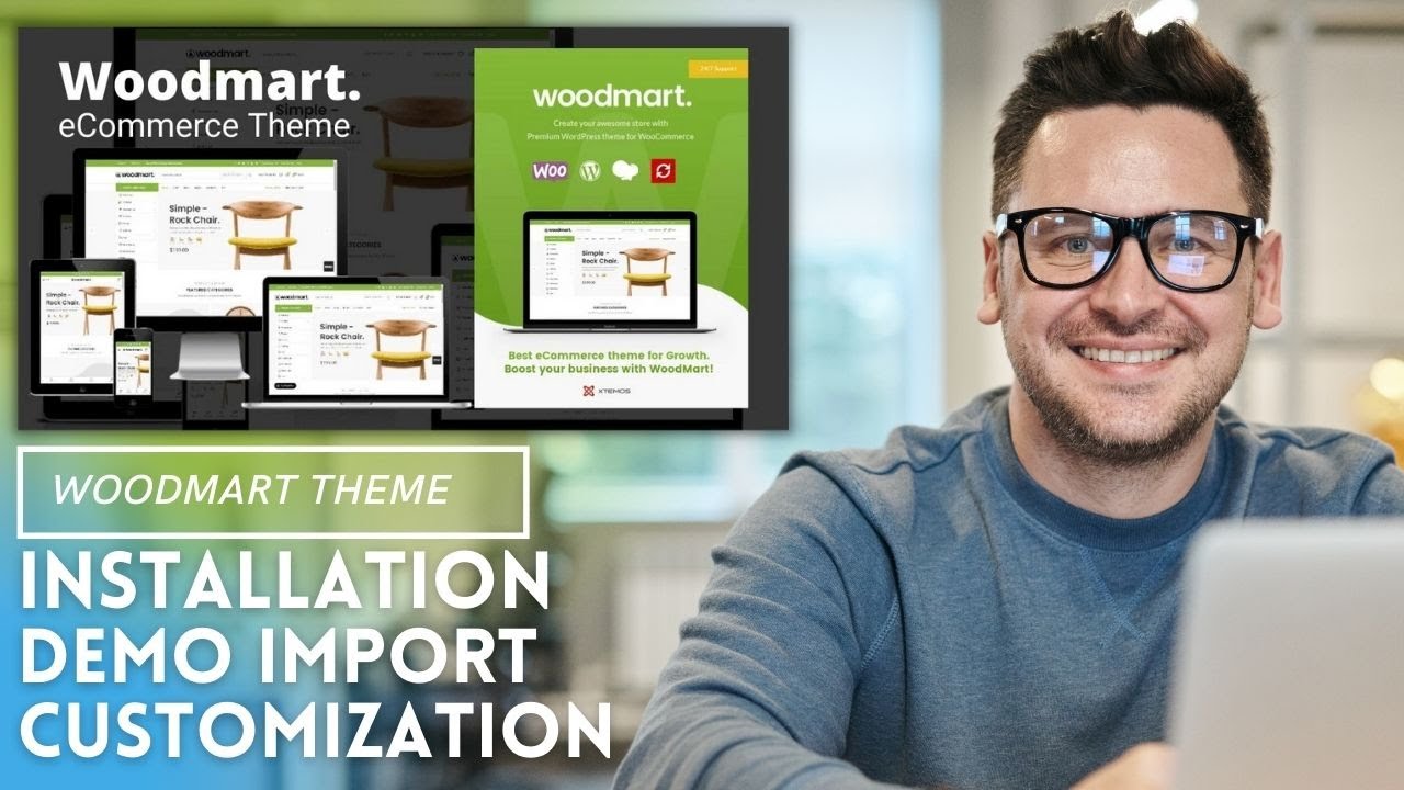 How To Install and Demo Import WoodMart WordPress Theme | Full Customization