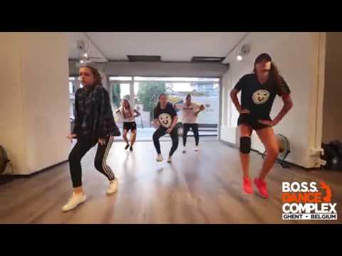 Anze his workshop in B.O.S.S. Dancecomplex !