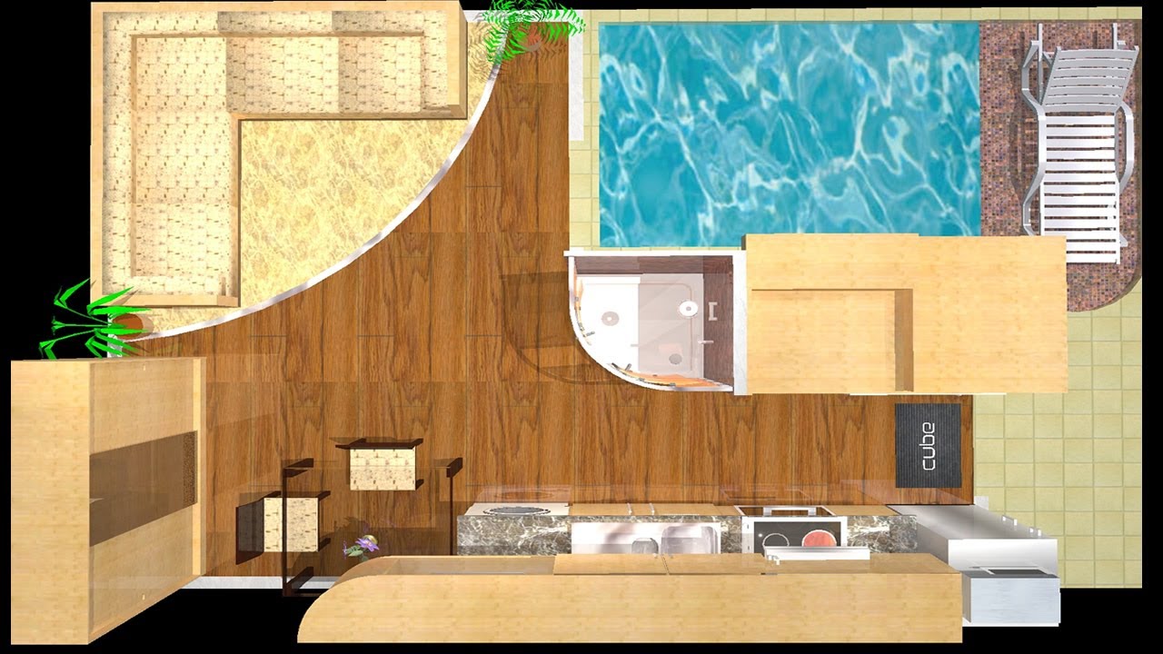 Cube exclusive - off grid tiny house model qb-34 (34sq/m)