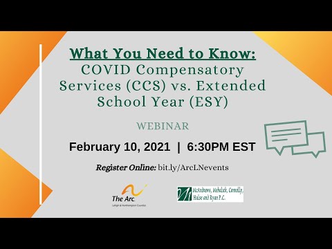 What You Need to Know COVID Compensatory Services CCS vs Extended School Year ESY