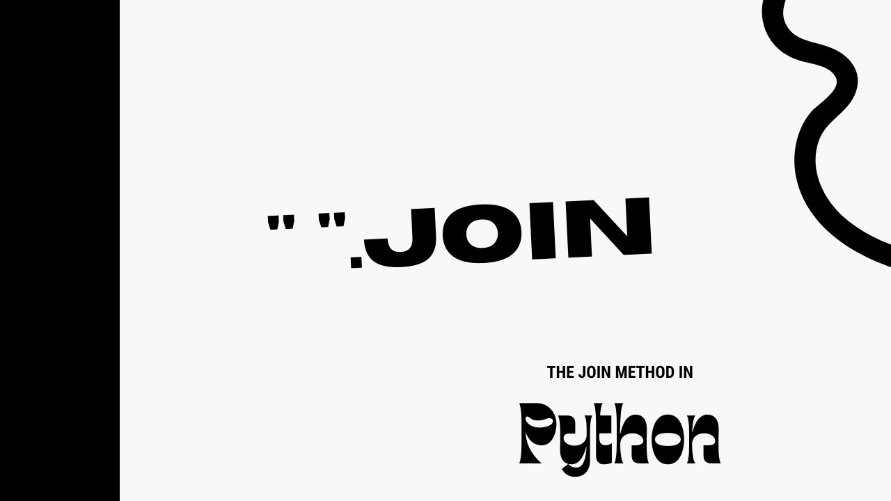 Use the join method in 30 seconds!