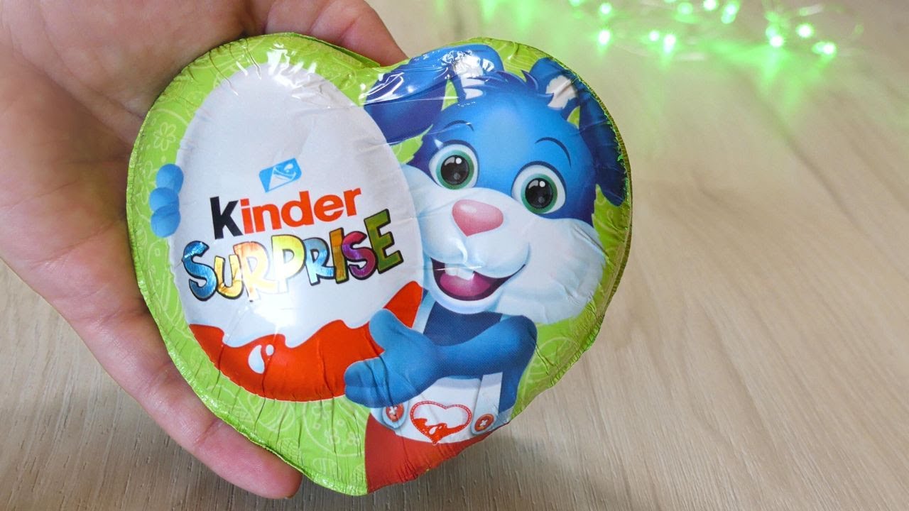 Kinder Surprise Easter Heart, ASMR