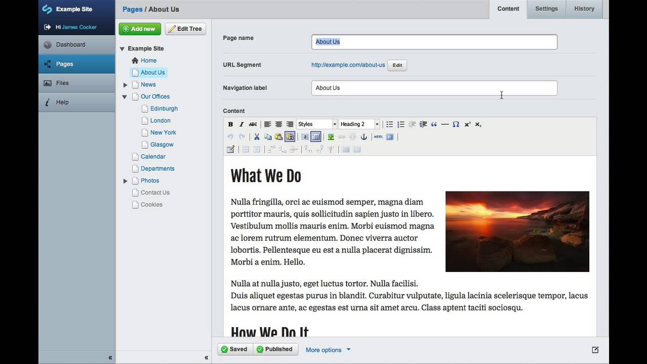 SilverStripe CMS Overview