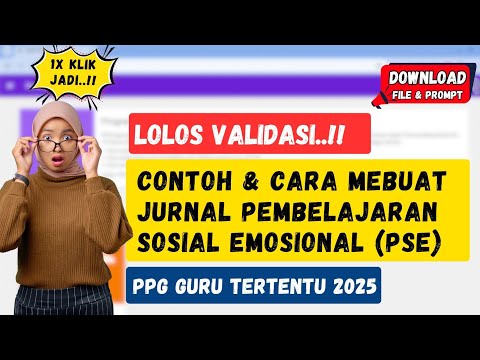 Contoh & Cara Membuat Jurnal Pembelajaran PPG Modul 2 Pembelajaran Sosial Emosional (PSE) CASEL